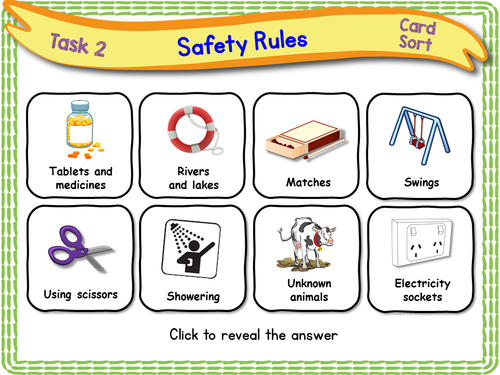 KS1 Safety and Risk | Teaching Resources