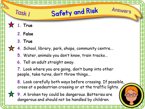 KS1 Safety and Risk | Teaching Resources