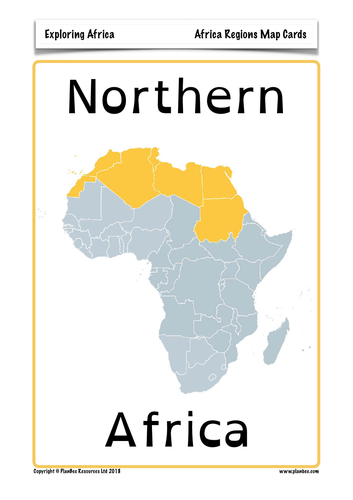 Africa Continent Study | Teaching Resources