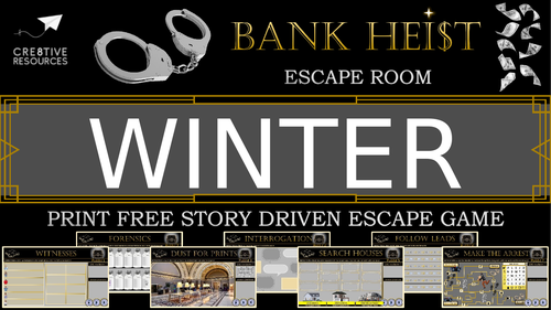 Winter Escape Room | Teaching Resources