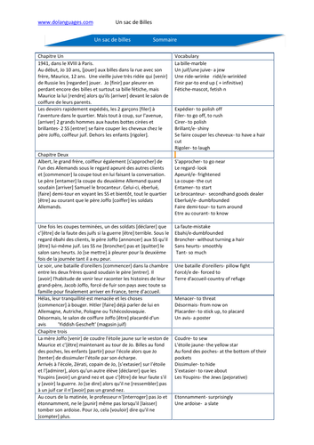 Un sac de billes | Teaching Resources