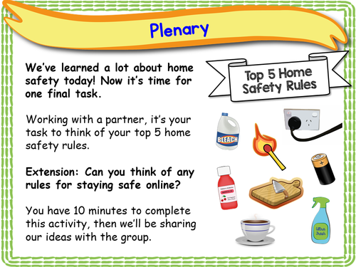 Home Safety - KS1 | Teaching Resources