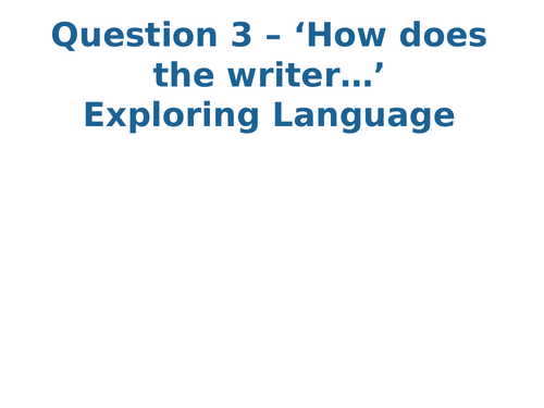 GCSE AQA PAPER 2 PRACTICE - June 2018 Paper Surfing - 'Morning Glass ...