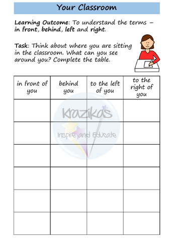 Functional Skills Maths - Entry Level 1 - Shape, Position, Direction ...