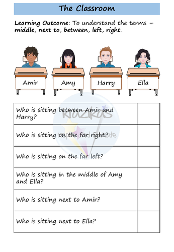 Functional Skills Maths - Entry Level 1 - Shape, Position, Direction ...