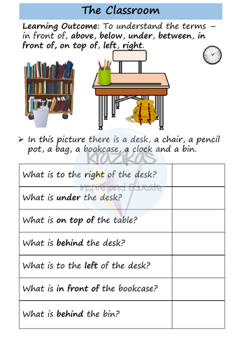 Functional Skills Maths - Entry Level 1 - Shape, Position, Direction ...