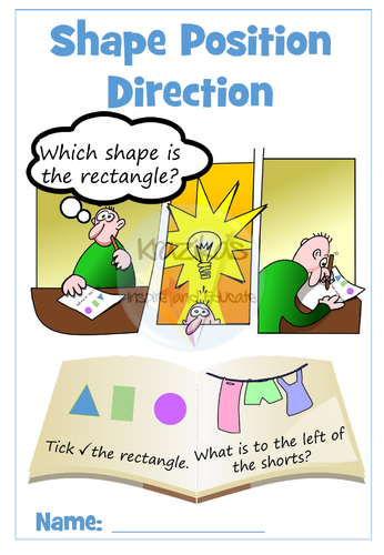 Functional Skills Maths - Entry Level 1 - Shape, Position, Direction ...
