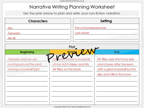 Writing Narratives About Personal Experiences - Year 2 | Teaching Resources