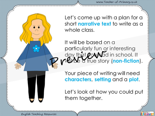 Writing Narratives About Personal Experiences - Year 2 | Teaching Resources