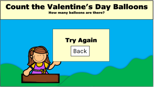 Adding up to 10 Valentines Balloons| Valentines Day Google Slides ...