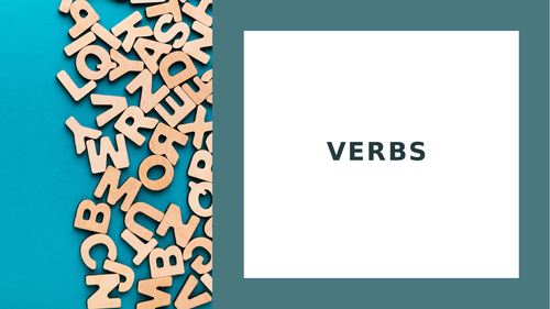 Verbs Presentation | Teaching Resources