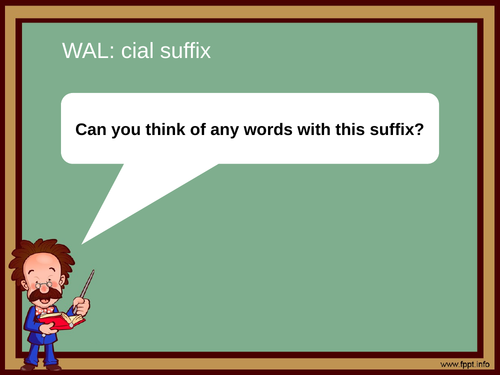 Spellings: adding the suffix -cial (Y5) | Teaching Resources