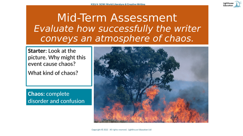 KS3/4 World Lit and Creative Writing Complete Scheme of Work | Teaching ...