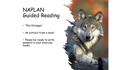 NAPLAN Preparation: Guided Reading for The Call of the Wild | Teaching ...