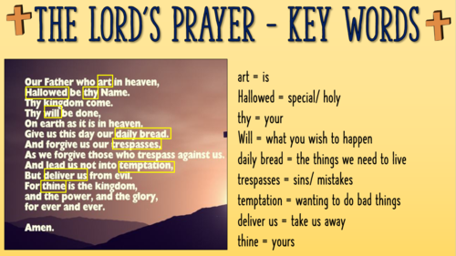 KS1 RE - The Lord's Prayer! | Teaching Resources