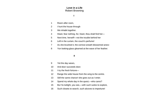 IGCSE Poetry : Love, Age and Wisdom | Teaching Resources