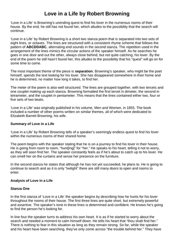 IGCSE Poetry : Love, Age and Wisdom | Teaching Resources