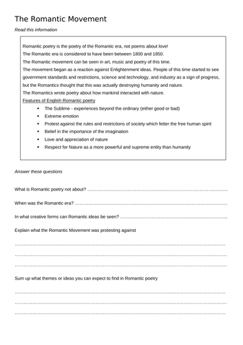 KS3 Poetry and Creative Writing SoL | Teaching Resources