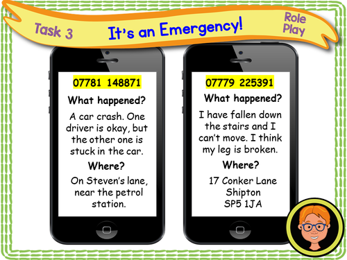 Emergency - calling 999 PSHE | Teaching Resources