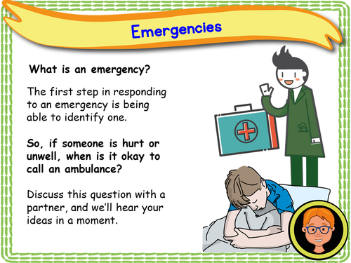 Emergency - calling 999 PSHE | Teaching Resources