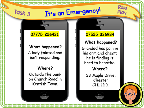 Emergency - calling 999 PSHE | Teaching Resources
