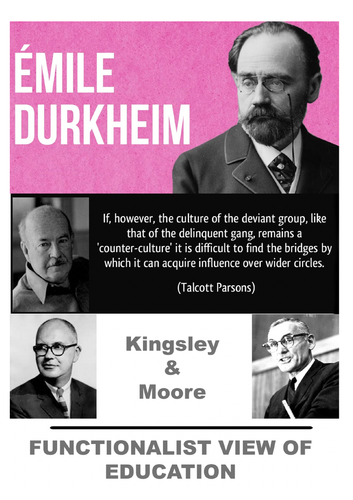 Functionalist Perspective of Education | Teaching Resources