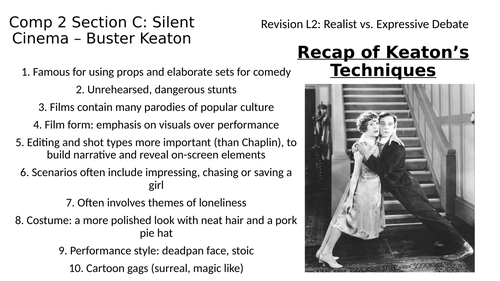 Silent Cinema Pack A Level Film Studies | Teaching Resources