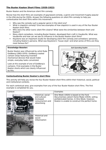 Silent Cinema Pack A Level Film Studies | Teaching Resources