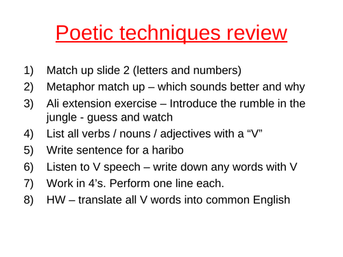 World War 1 Poetry at KS3 | Teaching Resources