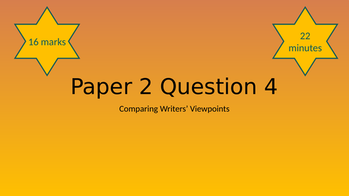 AQA English Language Paper 2 Question 4 Trains | Teaching Resources