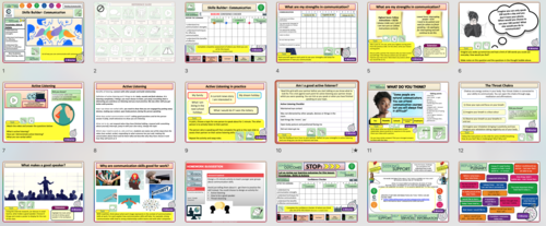 Communication Lesson - PSHE Careers | Teaching Resources