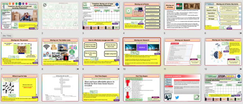 Moving out - becoming independent | Teaching Resources