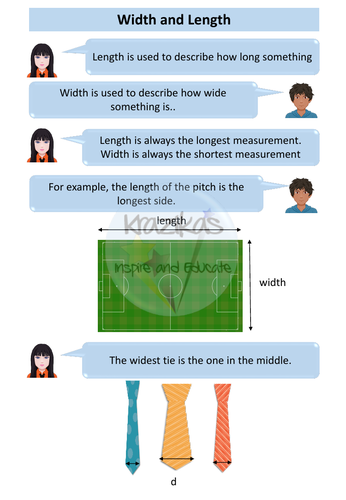 Functional Skills Maths - Entry Level 1 - Measure - Length, Height ...