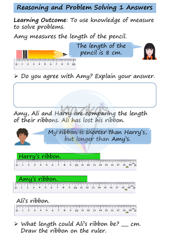 Functional Skills Maths - Entry Level 1 - Measure - Length, Height ...