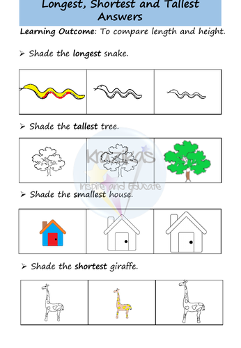 Functional Skills Maths - Entry Level 1 - Measure - Length, Height ...