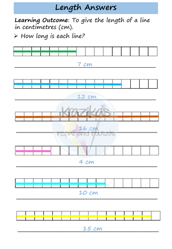 Functional Skills Maths - Entry Level 1 - Measure - Length, Height ...