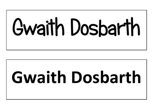 Basic Welsh Classroom Pack | Teaching Resources