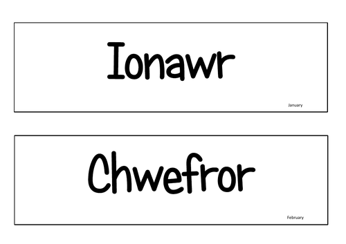 Basic Welsh Classroom Pack | Teaching Resources