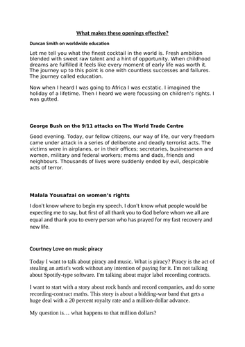 AQA English Language GCSE Speaking and Listening | Teaching Resources