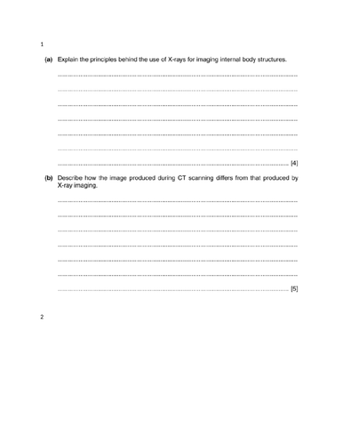 A level Physics Remote sensing worksheet/test | Teaching Resources