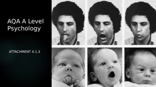 AQA A Level Psychology Attachment | Teaching Resources