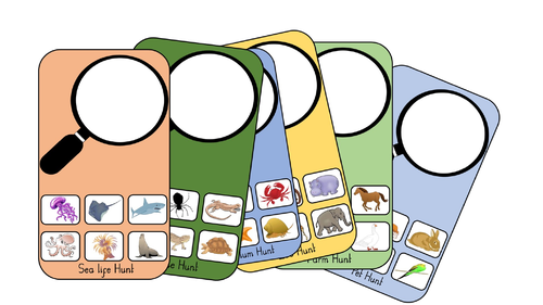 6 Animal screen viewers | Teaching Resources