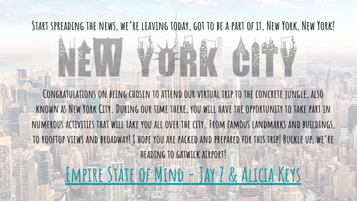 Virtual Art trip to New York City | Teaching Resources