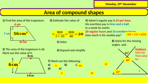 Compound Area | Teaching Resources