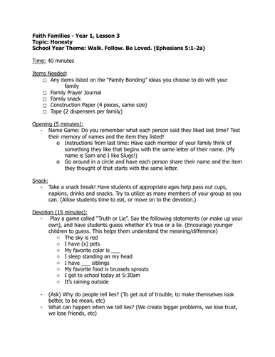 Devotion Bundle (Faith Families Year 1) | Teaching Resources