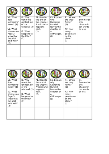 The Explorer VIPERS reading- chapter 1 | Teaching Resources