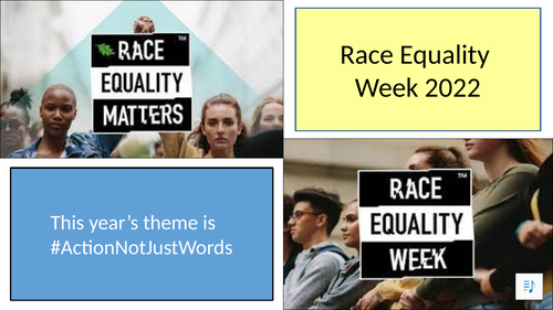 Race Equality Week Assembly 2022, Tutor Time, PSHE | Teaching Resources