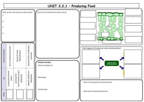 WJEC Applied Science Double Award Unit 3.2.1 | Teaching Resources