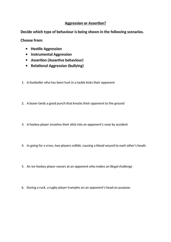 BTEC Level 3 Sport & Exercise Science: Unit 3 – Applied Sport and ...