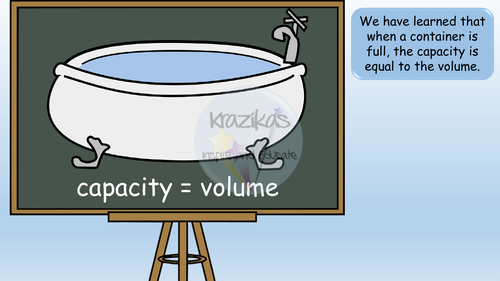 Volume and Capacity - Functional Skills Maths - Entry Level 1 ...